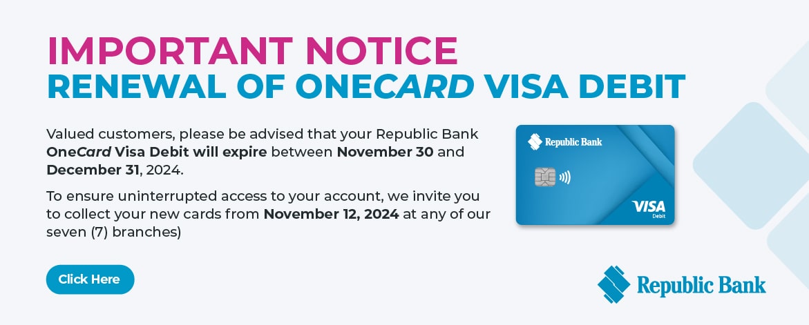 Republic Bank | We're the One for you!